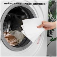 China Color Absorbing Laundry Sheets Anti Mite Paper Laundry Detergent for sale