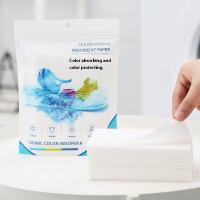 China Color Absorbing Laundry Sheets Anti Mite Paper Laundry Detergent for sale