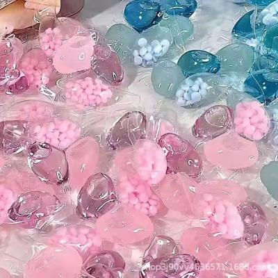 China Pink Hypoallergenic Laundry Detergent Pods Eco Friendly 12g 15g for sale