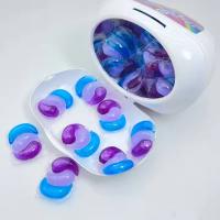 China 3 In 1 Washing Capsules 10g Purple Blue Sustainable Laundry Pods for sale