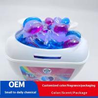 China 3 In 1 Washing Capsules 10g Purple Blue Sustainable Laundry Pods for sale