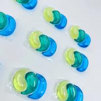 China 3 In 1 Washing Capsules 10g Purple Blue Sustainable Laundry Pods for sale