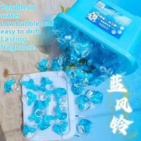 China Yellow Blue 3 In 1 Laundry Scent Pods Environmentally Friendly Laundry Pods for sale