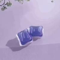 China 3in1 All Natural Laundry Pods For Sensitive Skin Pink Green Purple for sale