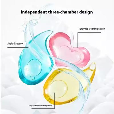 China Customized Eco Friendly Detergent Pods MSDS Approval Laundry Capsules for sale