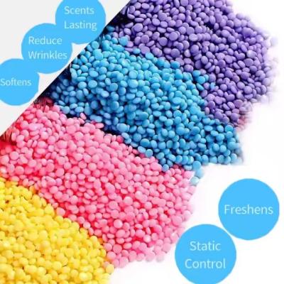 China Blue Purple Pink Laundry Softener Beads Lavender Washer Scent Beads for sale