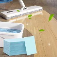 China OEM Floor Cleaning Sheet Disposable Fast Dissolve Mop Paper for sale