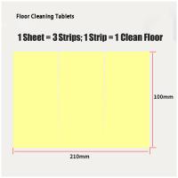 China Household Floor Cleaner Paper White Pink Yellow Cleaning Paper For Floor for sale