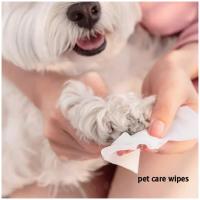 China 80pcs Dog Friendly Wet Wipes No Fragrance No Wash Deodorizing for sale
