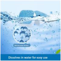 China Bacteriostasis Blue Toilet Tablets Toilet Cleaning Tablets Deodorization for sale