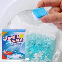 China Disposable Toilet Bowl Tablets Fragrance Non Toxic Toilet Tank Tablets for sale