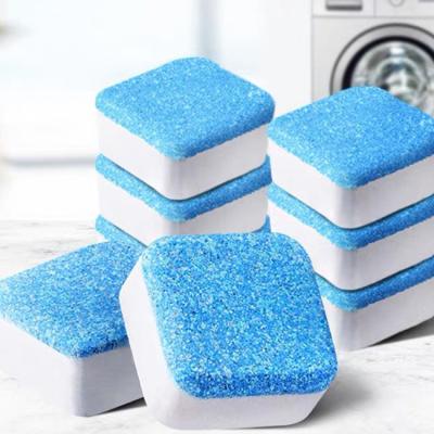 China Sterilization Washing Machine Cleaning Pods Blue Washer Tablet Cleaner for sale