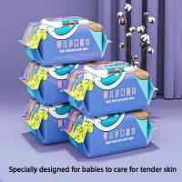 China Infants Newborns Mini Wet Wipes Customized Hypoallergenic Wet Wipes for sale