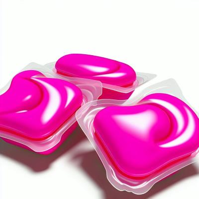 China Eco-Friendly Laundry Detergent Pods in Pink Color for Deep Cleaning Tasks for sale
