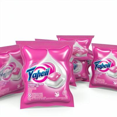 China Hypoallergenic Laundry Detergent Pods Eco-Friendly Pink Colors for sale