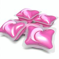 China Hypoallergenic Laundry Detergent Pods Eco-Friendly Pink Colors for sale