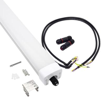 China Warehouse Shopping Mall Alu Pc IP65 100w LED Tri Proof Light for sale