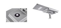 China All in One Solar LED Street Light 60W Monocrystalline IP66 Outdoor Aluminum for sale
