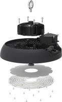 China Square UFO High Bay Light 100W 150W 200W IP66 Waterproof for Warehouse Garage for sale
