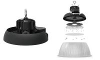 China SMD 2835 200W UFO LED High Bay Light 6500K IP66 150LM/W for Industrial Shop for sale