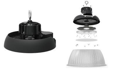 China SMD 2835 200W UFO LED High Bay Light 6500K IP66 150LM/W for Industrial Shop for sale