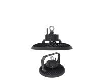 China 150lm/W Aluminum LED UFO High Bay Light 100W 200W IP66 for Workshops for sale