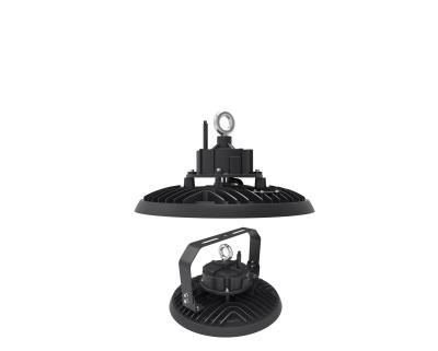 China 150lm/W Aluminum LED UFO High Bay Light 100W 200W IP66 for Workshops for sale