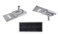 China Integrated All In One Solar LED Street Light 50W IP65 LiFePO4 Battery 170lm/W for sale