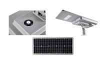 China Integrated All in One LED Solar Street Light 80W IP66 Outdoor Garden Road Light 170lm/W for sale