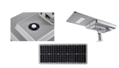 China Integrated All in One LED Solar Street Light 80W IP66 Outdoor Garden Road Light 170lm/W for sale