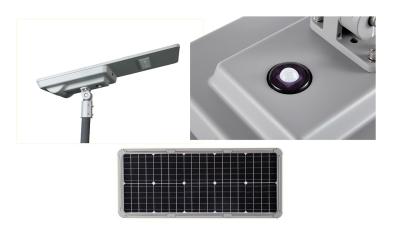 China Cri80 100W Solar Streetlight High Lumen 170lm/W Die Casting Aluminum Housing IP66 for sale