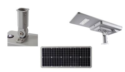 China Ra80 Solar LED Street Light 250W 6000K Cool White Waterproof IP66 with Inbuilt LiFePO4 Battery for sale