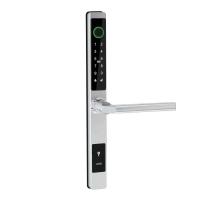 China Waterproof IP65 Bluetooth Smart Lock For Al Narrow Frame Glass Door for sale