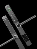 China Narrow Frame Fingerprint Door Lock Waterproof IP65 For Apartment for sale