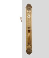 China Antique Bronze American Standard Cylinder Entrance Handleset Lock Lever Locksets for sale