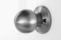 China Key Lock Cylinder Double Sided Door Knob Entrance C series 70mm Backset for sale