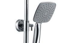 China Starlight Chrome Shower System With Euphoria Cube Handheld Shower Head for sale