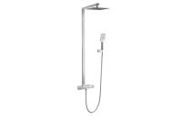 China Faucet Rainfall Wall Bathroom Shower Panels Brass Waterproof for sale