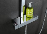 China Faucet Rainfall Wall Bathroom Shower Panels Brass Waterproof for sale