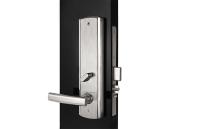 China Home Keyless Electronic Digital Door Lock 300×78 Mm Front Plate With 4 A 1.5V Batteries for sale