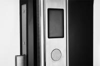 China Home Keyless Electronic Digital Door Lock 300×78 Mm Front Plate With 4 A 1.5V Batteries for sale