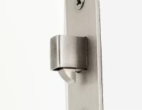 China Home Security Door Locks Sliding Round Face Pull Adjustable Hook Projection for sale