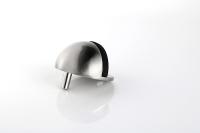 China Room Floor Mounted Door Stop Satin Nickel Including Mounting Screws for sale