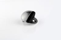 China Room Floor Mounted Door Stop Satin Nickel Including Mounting Screws for sale