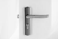 China Satin Nickel Mortise Lock Set for Wooden Door 35mm - 70mm Thickness for sale