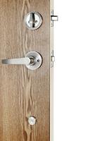 China Antique Door Handles Zinc Alloy Fits Right / Left Handed Doors With Interior Lever for sale
