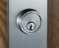 China Satin Nickel Entry Door Handlesets With Lever Interior Two Bolts for sale