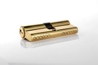 China Safe Golden Replacing Lock Cylinder Brass 70mm 2 Keys With Pin Tumbler for sale