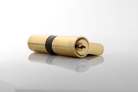 China Safe Golden Replacing Lock Cylinder Brass 70mm 2 Keys With Pin Tumbler for sale