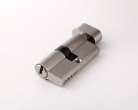 China 60mm Commercial Door Lock Cylinder Antique Brass Operation For One Side for sale